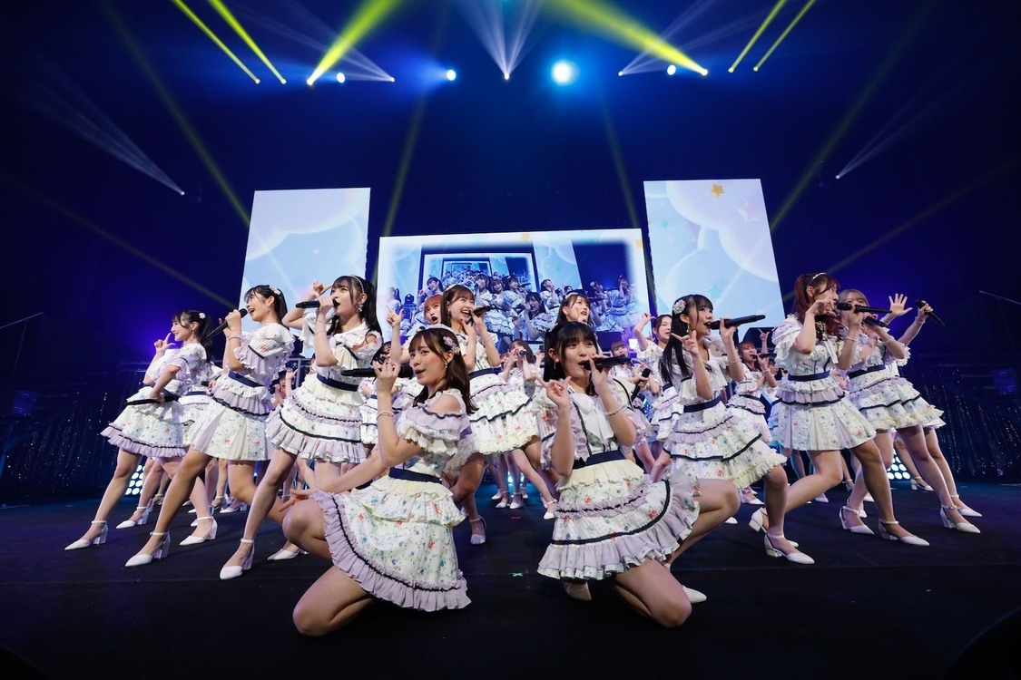 📸 画像：＜HKT48 夏のコンサート2023 〜君といる夏が好き〜＞福岡サンパレス ホテル＆ホール（2023年7月17日／©Mercury）｜HKT48[ライブレポート]夏を彩る楽曲で ...