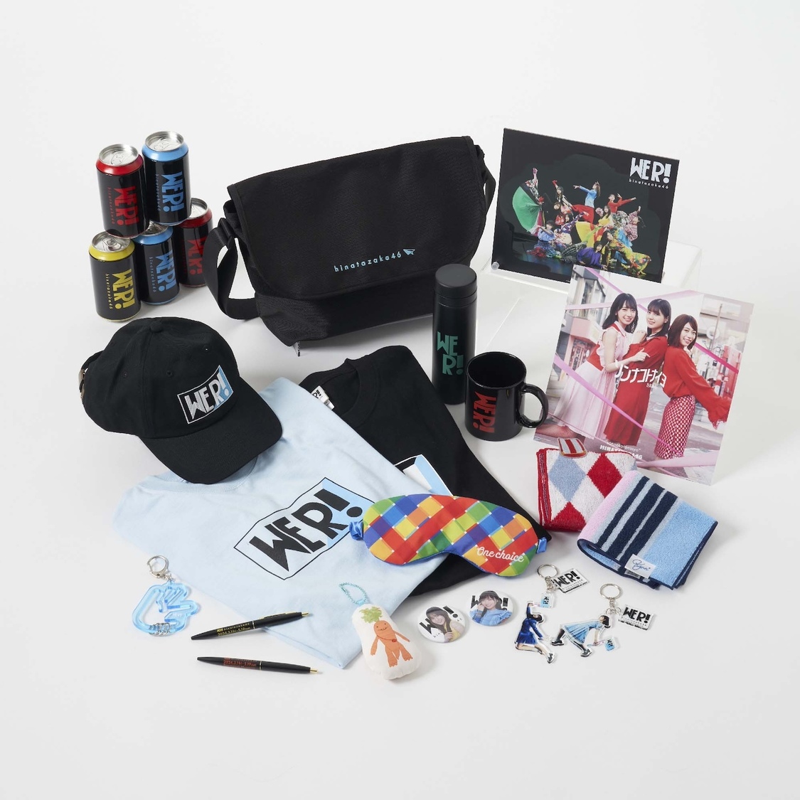 📸 画像：約50種の＜WER!＞展 オリジナルグッズ｜日向坂46、グループ初となる展覧会＜WE R!＞まもなく開幕！ 「ぜひ私たちと一緒に ...
